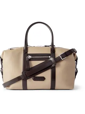 TOM FORD Buckley Full-grain Leather Weekend Bag