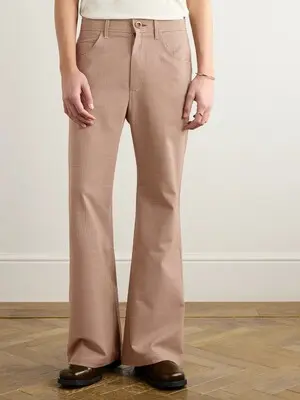 Séfr Tavares Flared Gingham Suit Trousers
