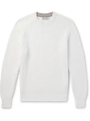Brunello Cucinelli Off The Shoulder Sweaters For Men