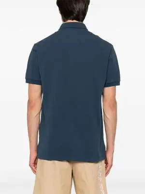 Etro Button Placket Polo Shirt - Blue