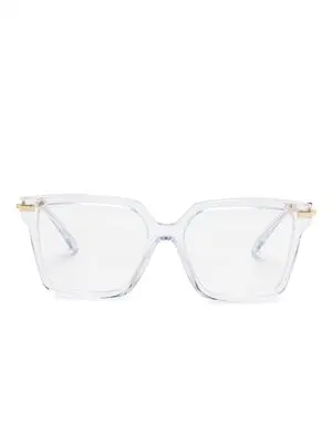 Dolce & Gabbana Rectangle Eyeglasses - White