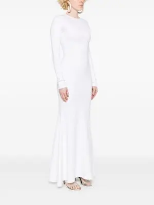ATU BODY COUTURE Jersey Maxi Dress - White