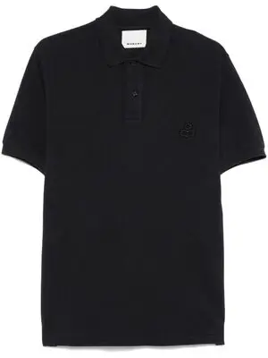 MARANT Afko Polo Shirt - Black
