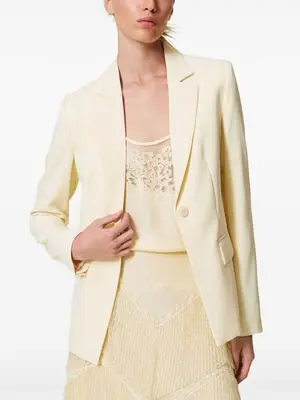TWINSET Crepe Blazer - Neutrals