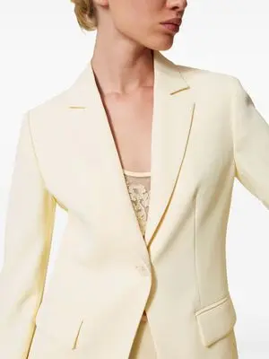 TWINSET Crepe Blazer - Neutrals