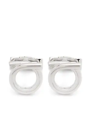 FERRAGAMO Gancini Cufflinks - Silver