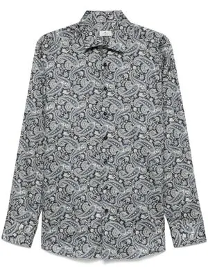 Etro Paisley-print Shirt - Blue