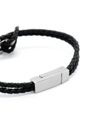 FERRAGAMO Gancini Bracelet - Black