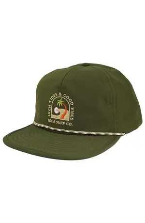 EVERYDAY CALIFORNIA Matador Snapback Hat - Military Green