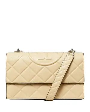 Tory Burch Fleming Convertible Shoulder Bag - Vanilla