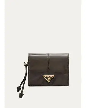 Prada Bifold Soft Leather Wallet Forest