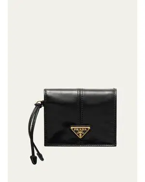 Prada Bifold Soft Leather Wallet Nero