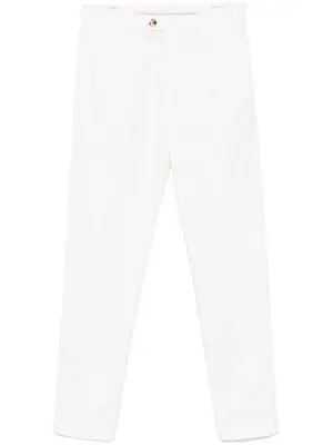 Brunello Cucinelli Tapered Chinos - White