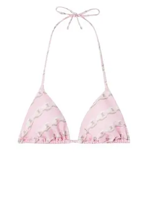 Versace Treasure Bikini Top - Pink