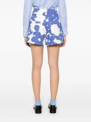 Marni Floral-print Mini Skirt