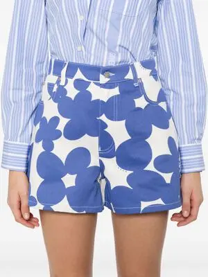 Marni Floral-print Mini Skirt