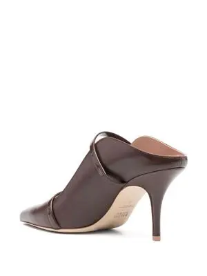 MALONE SOULIERS 70mm Maureen Mules - Brown