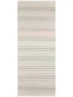 Johnstons Of Elgin Striped Cashmere Scarf - Neutrals
