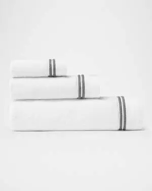 SFERRA Aura Nuova Hand Towel Wht/charcoal