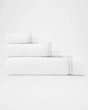 SFERRA Aura Nuova Bath Sheet White/lunar