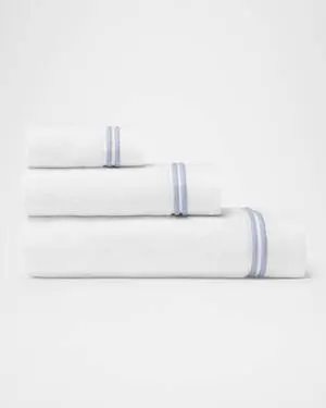 SFERRA Aura Nuova Bath Sheet White/sea