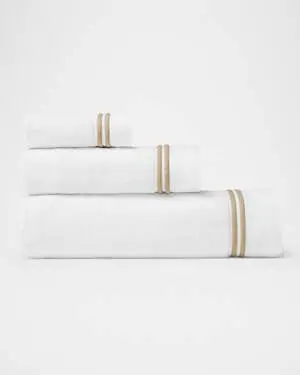SFERRA Aura Nuova Bath Towel White/sand