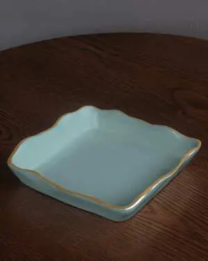 BEATRIZ BALL Encanto Soho Beverage Napkin Holder Turquoise