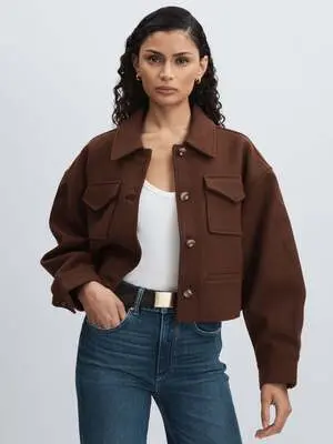 Paige Drop Shoulder Jackets For Women