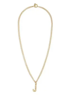 ROXANNE ASSOULIN The Puffy Initial Necklace - Gold