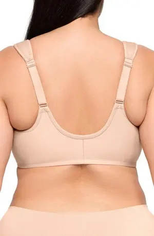GLAMORISE Front Clasp Underwire Bra - Cafe