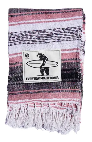 EVERYDAY CALIFORNIA Baja Blanket Pink