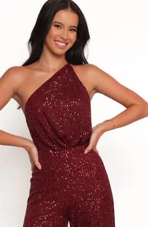 PETAL & PUP Khinna Sequin Jumpsuit