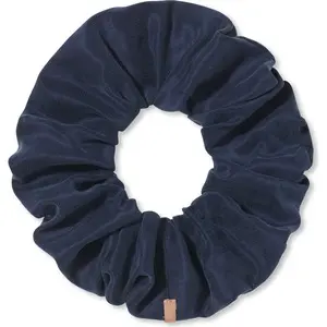 Lunya Washable Silk Classic Scrunchie - Deep Blue