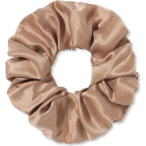 Lunya Lunya Washable Silk Classic Scrunchie Hushed Tan