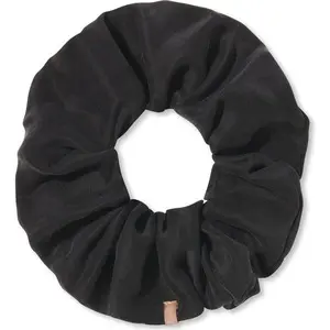 Lunya Washable Silk Classic Scrunchie - Immersed Black