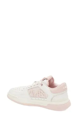 Amiri Classic Logo Low-top Sneakers - White Pink