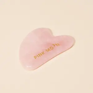 Pink Moon Rose Quartz Gua Sha Facial Toolkit