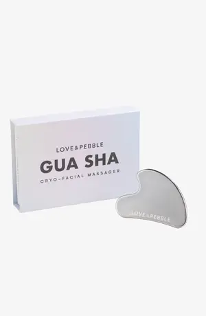LOVE AND PEBBLE Stainless Steel Gua Sha - None