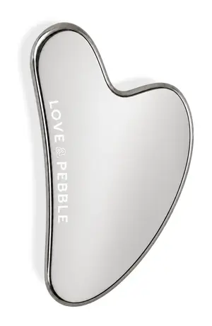 LOVE AND PEBBLE Stainless Steel Gua Sha - None