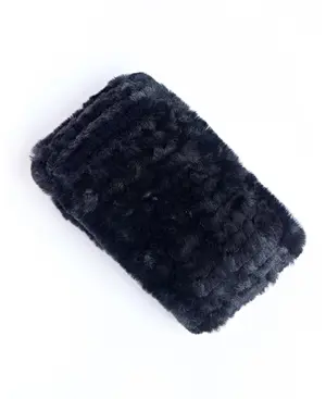 JULIA & STELLA BY MAXIMILIAN-Julia & Stella By Maximilian Knitted Shearling Headband