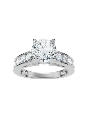 BLISS DIAMOND 3 Ct. Diamond Engagement Ring - 14k White Gold