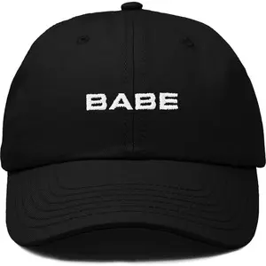 DALIX Dalix 'Babe' Embroidered Cap Black