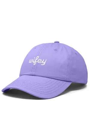 DALIX Wifey Embroidered Cap - Lavender