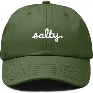 DALIX Dalix Salty Embroidered Cap Olive