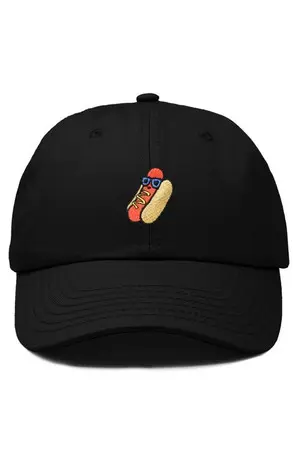 DALIX Dog Days Embroidered Cap - Black