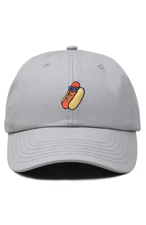DALIX Dalix Dog Days Embroidered Cap Gray