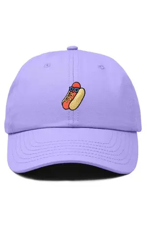 DALIX Dog Days Embroidered Cap - Lavender