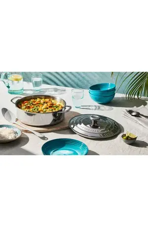 LE CREUSET Signature 4.5-quart Stainless Steel Rondeau