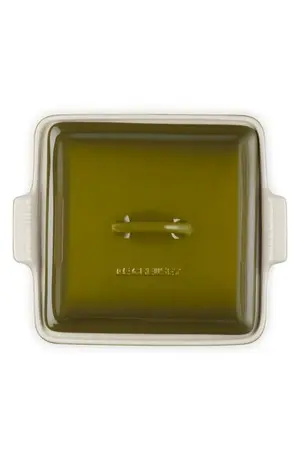 LE CREUSET Heritage 2-quart Covered Square Stoneware Casserole