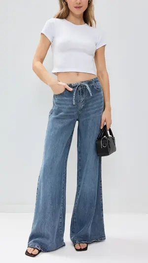 Splendid Lounge Denim Pants - Indigo